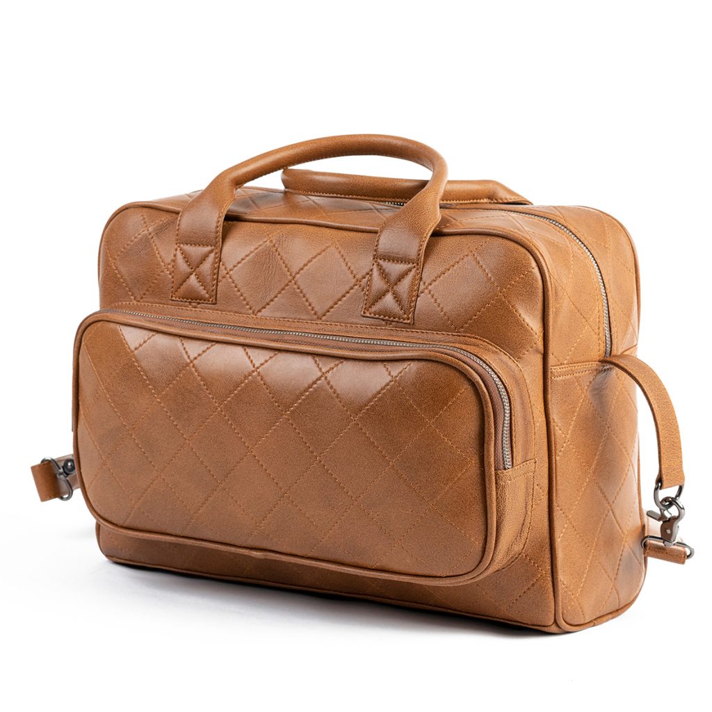 Diaper Bag of Lamb Leather |Re Covers
